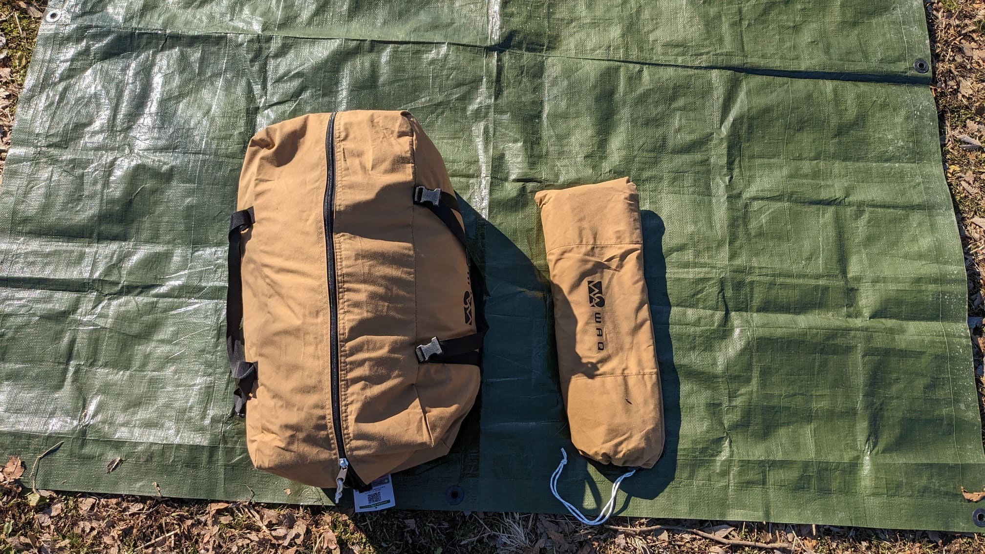 【レビュー】WAQ Alpha TC純正の二股ポールが最高！バンドックの二股との比較も